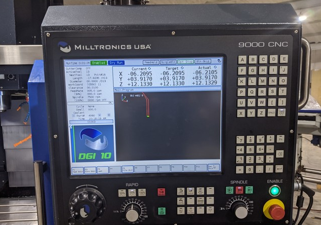 Milltronics VM3018 Vertical Machining Center (#4586)
